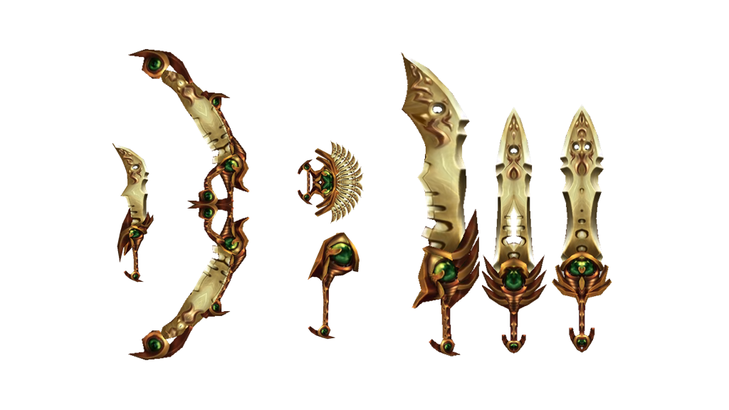 Weapons - Manyetick Mystick Weapon Set | 2D - 3D Model | Metin2Hub ...