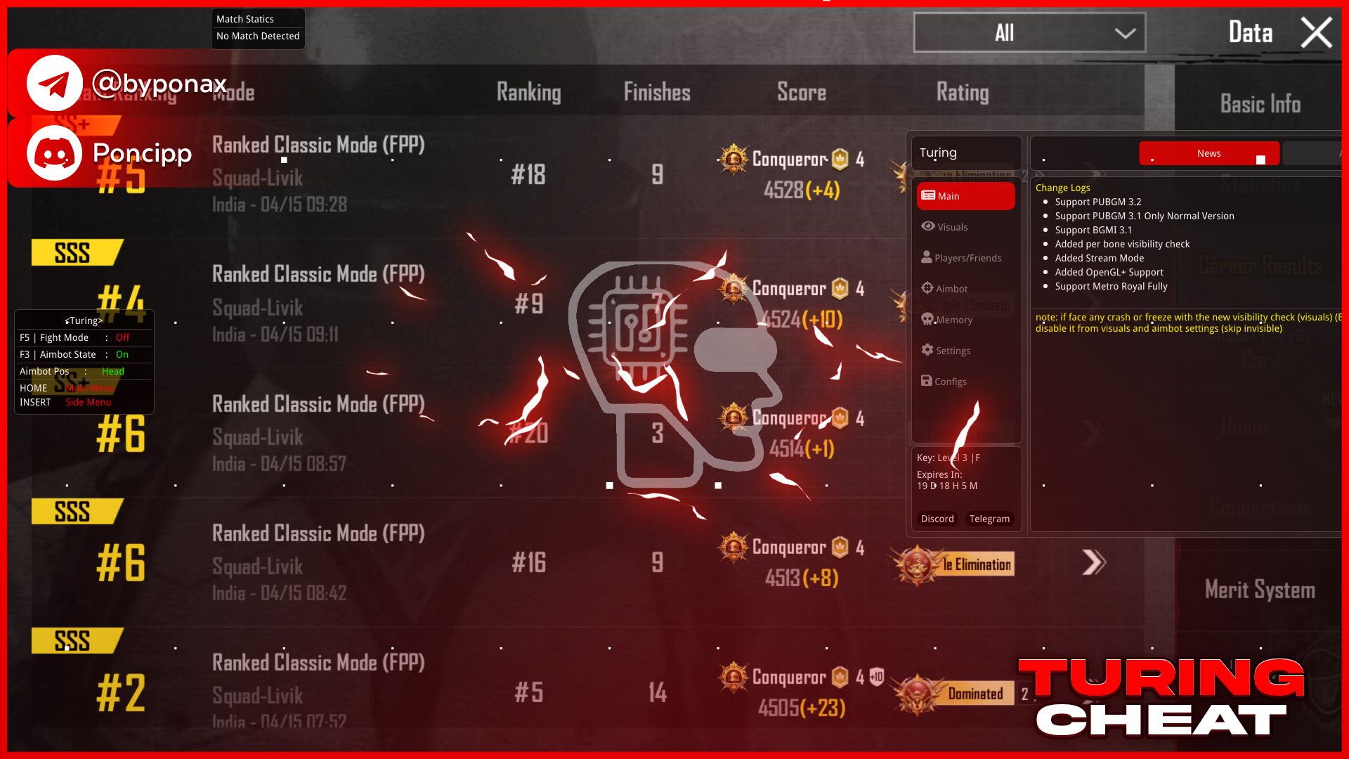 Satıyorum - Pubg Mobile Turing | Esp | Magic | Skin Hack | Emulator Bypass Gameloop | CheatGlobal